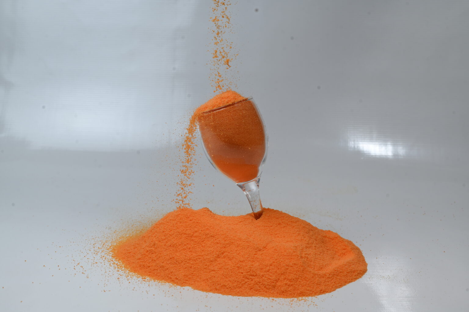 Virgin Orange Roto Grade Powder - LLDPE Roto Grade Powder